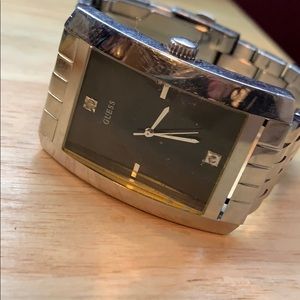 Guess | Accessories | Used Guess Watches Gold Silver Mens | Poshmark